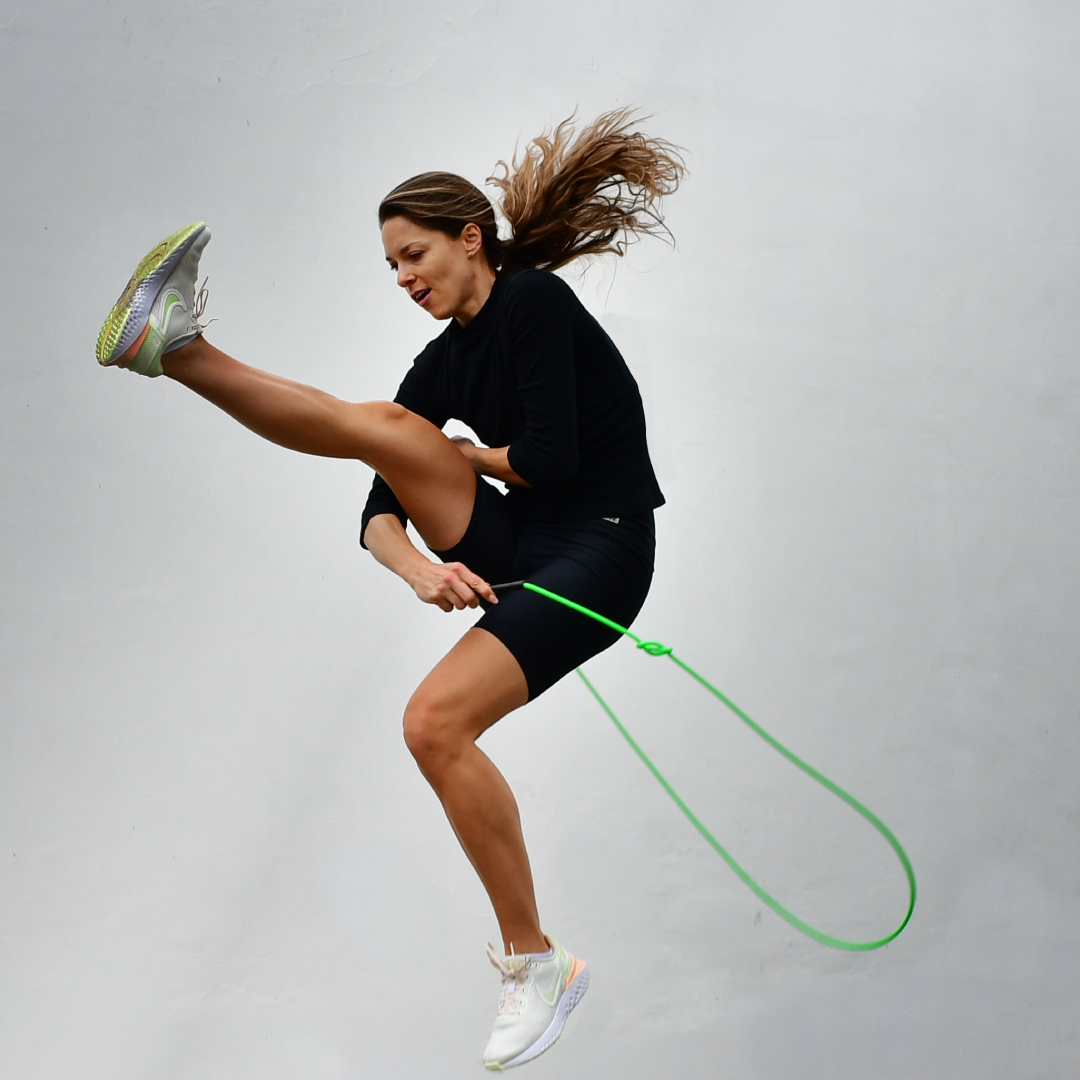 Lazo de Salto 7mm PVC Premium Verde Neón – NAVfit